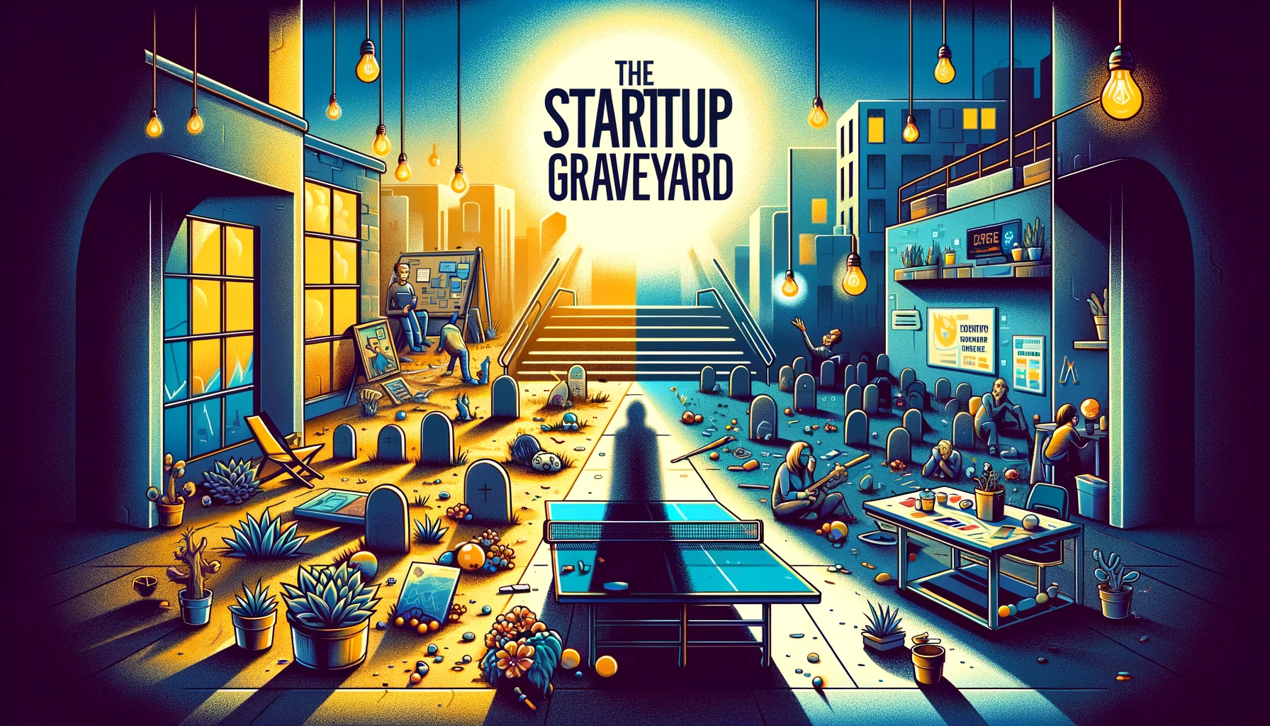 The Startup Graveyard: Where Dreams Go to Die (Of Boredom) | C-9INE